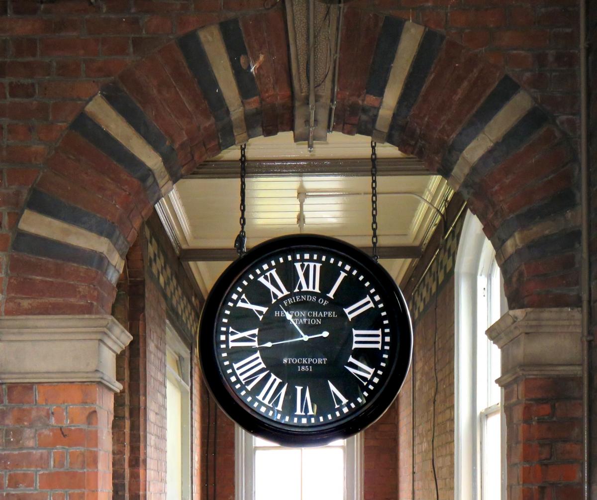 2014 - Royal plaque and 1851 clock unveiled - Friends Of Heaton Chapel ...